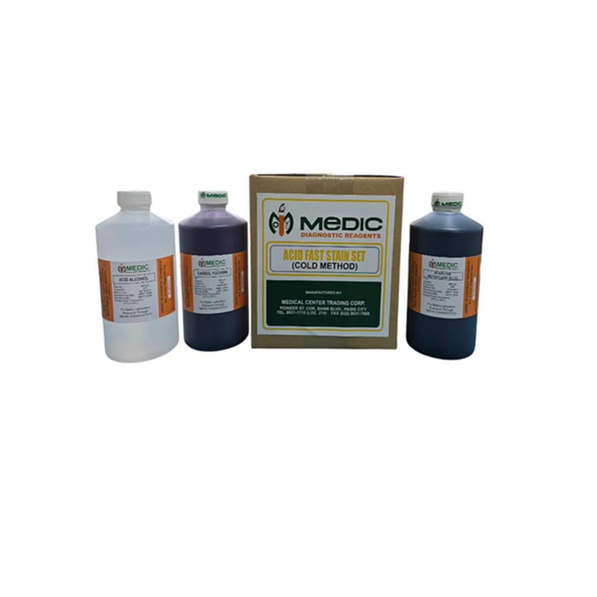 MEDIC, AFB (Cold Method) Kinyoun s Method, 50 Test – Medical Center ...