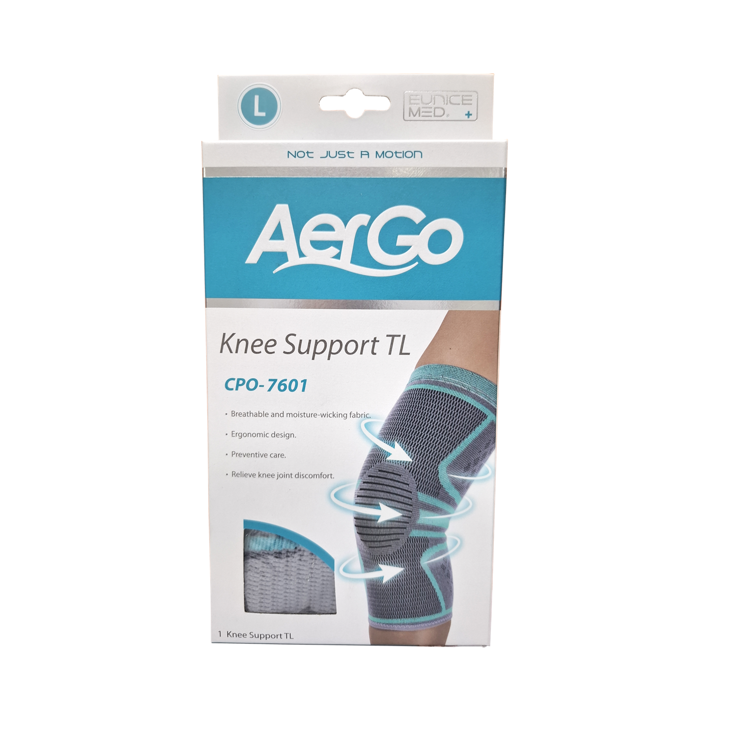 EUNICE MED® AERGO Knee Support TL CPO-7601 – Medical Center Trading Corp